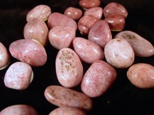 Thulite Tumbled Stone (Selected)